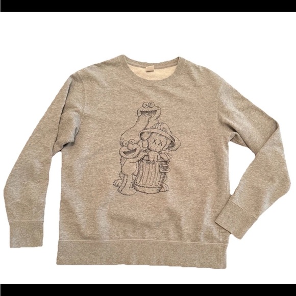 KAWS | Sweaters | Kaws X Sesame Street X Uniqlo Trash Can Companion ...